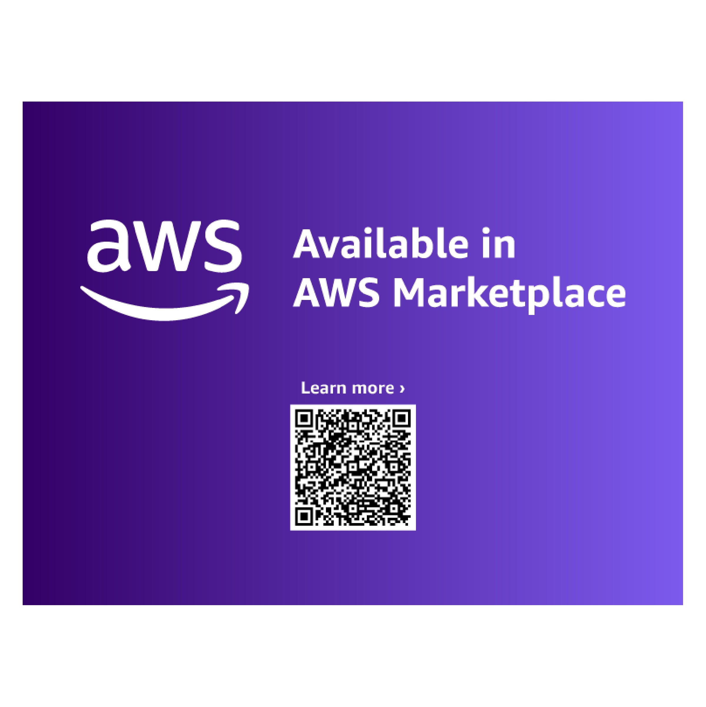 AWS Marketplace 8.5” x 11” Easel Sign - SLG-EDU – AWSEFC