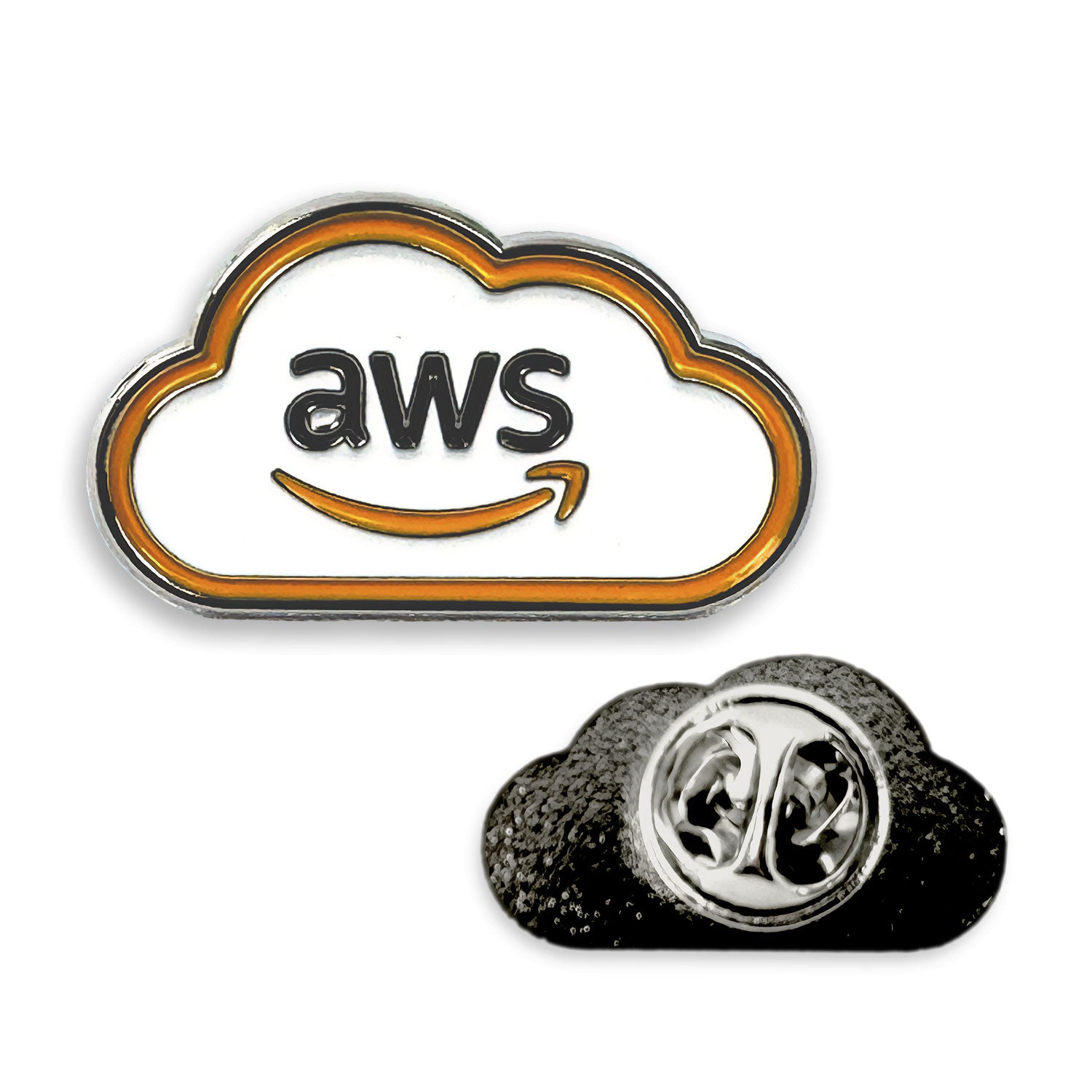 AWS Die Cut Cloud Pin - DoD – AWSEFC
