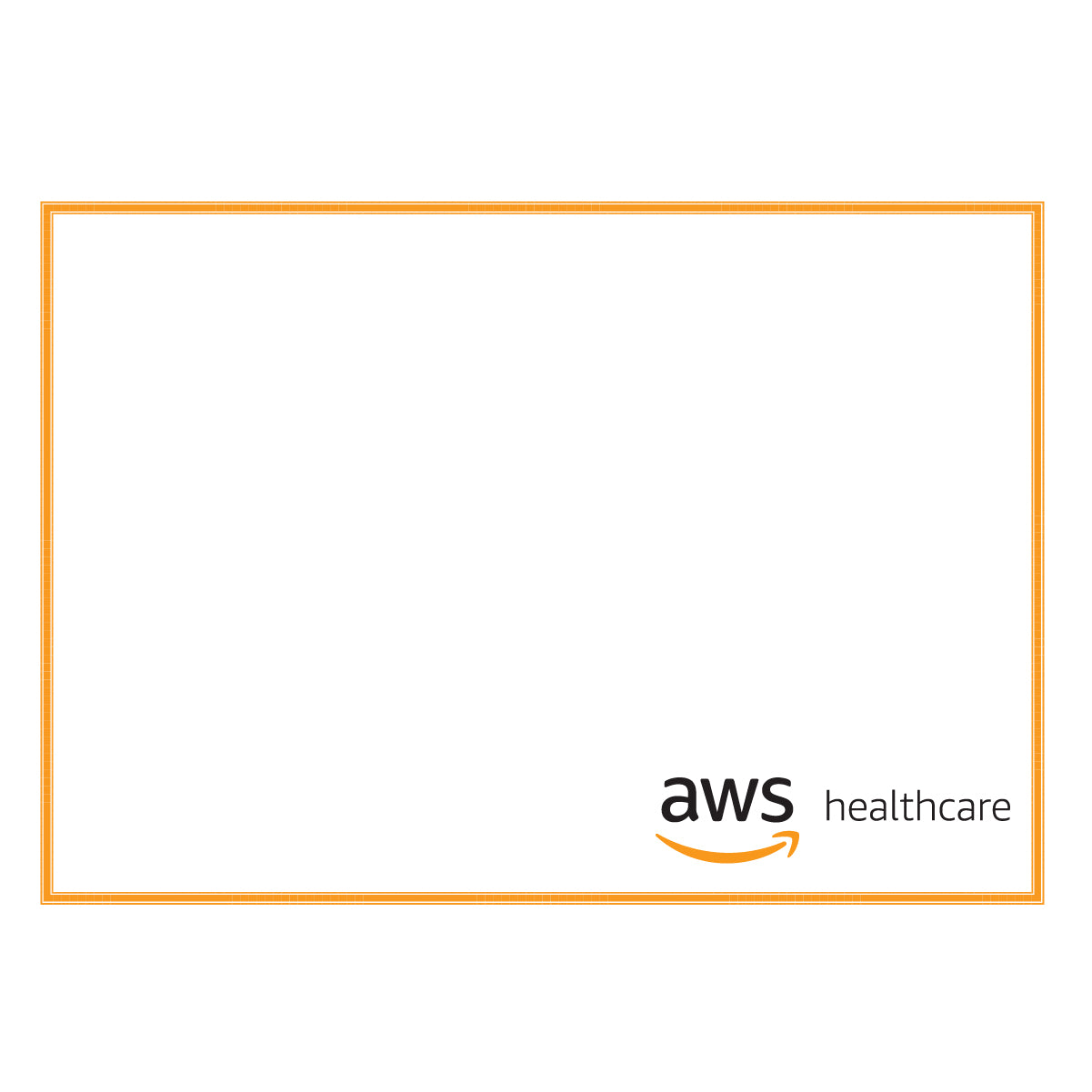 5” x 7” Notecard (SINGLE CARD)- AWS Healthcare – AWSEFC