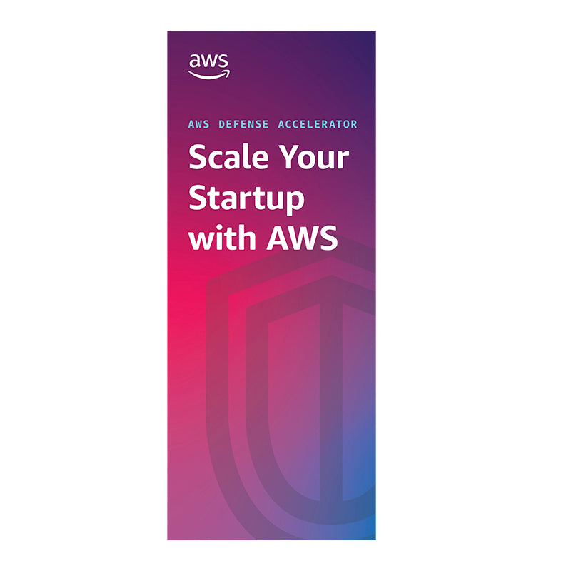 Scale Your Startup – Defense Roll Up Banner W/Carrying Case – AWSEFC
