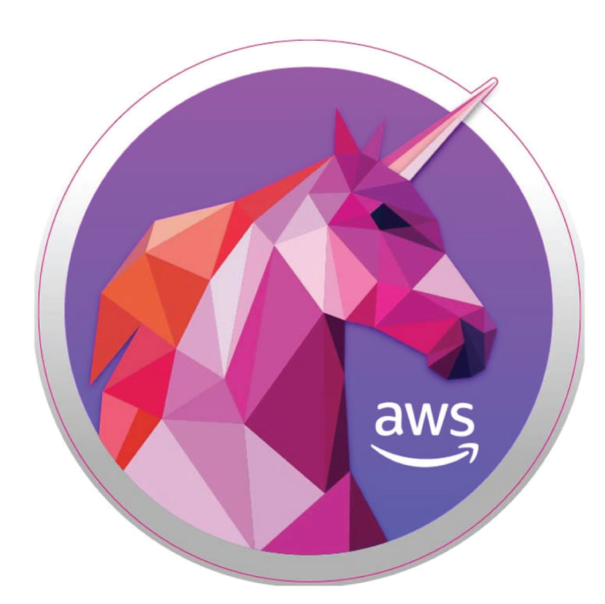 Stickers - Unicorn Small 3.5"x3.5" (Pack Of 25) - GovTech/EdTech – AWSEFC