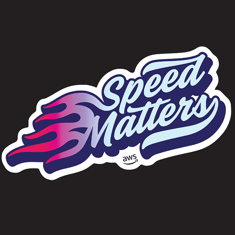 Speed Matters Stickers-CIP (Pack of 25) – AWSEFC